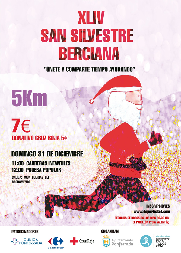 XLIV San Silvestre Berciana | Deporticket. Inscripciones a eventos ...
