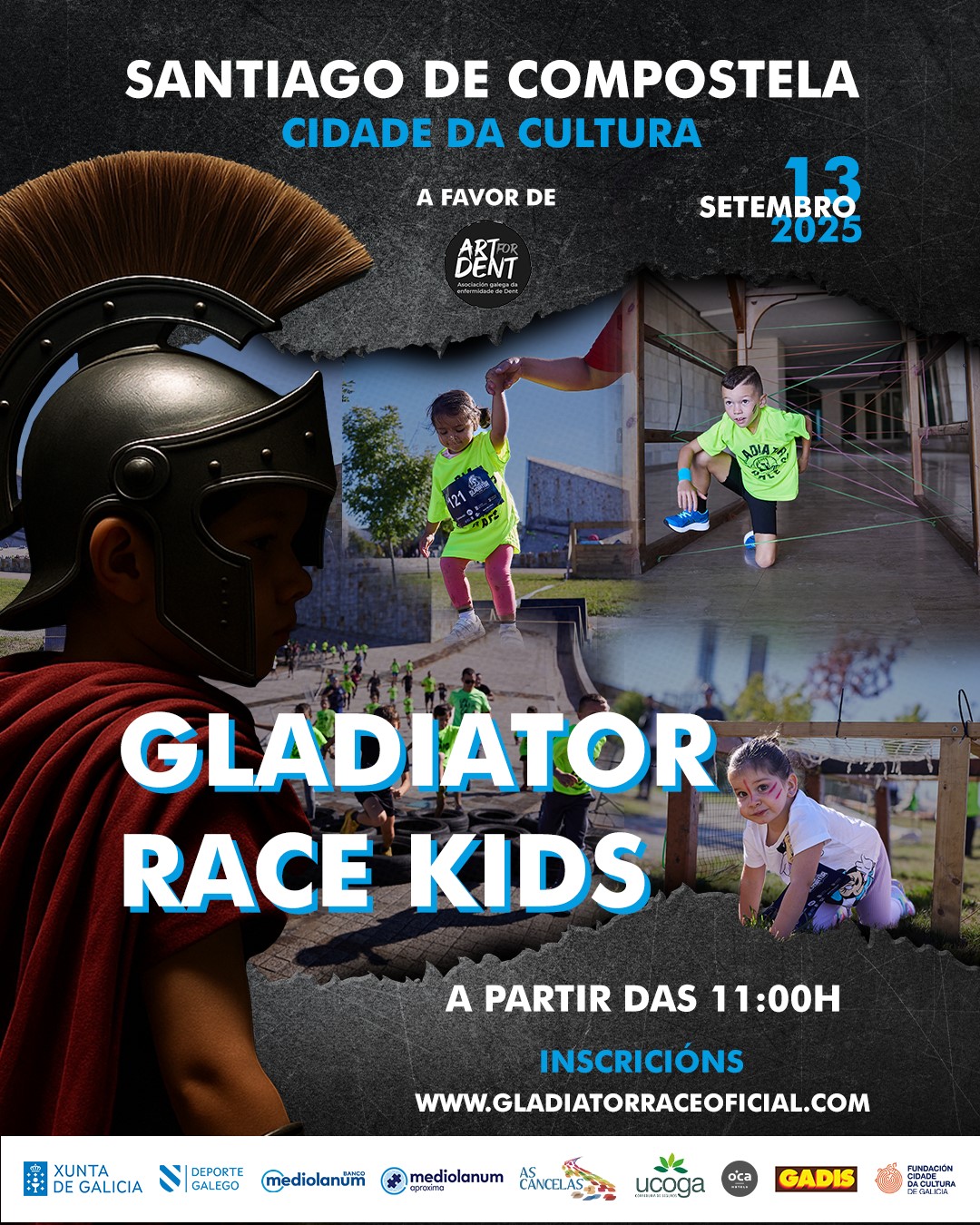 Gladiator Race KIDS Cidade da Cultura-Santiago de Compostela